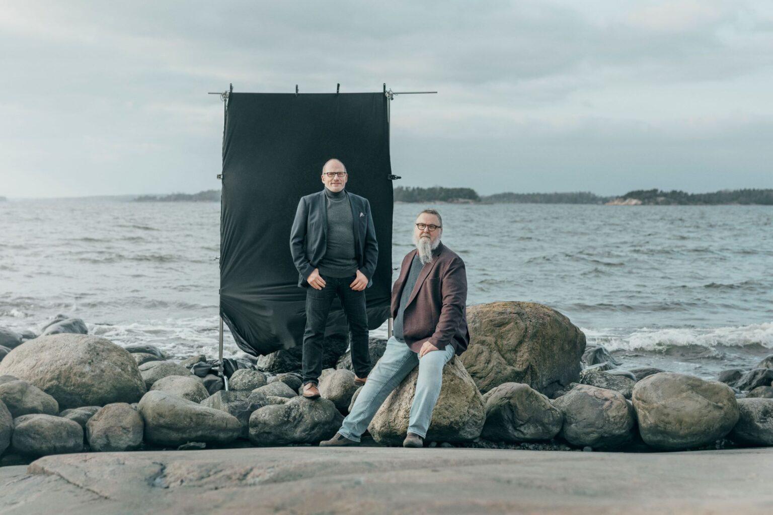 Infinited Fiber Company co-founders Petri Alava and Ali Harlin receive ...